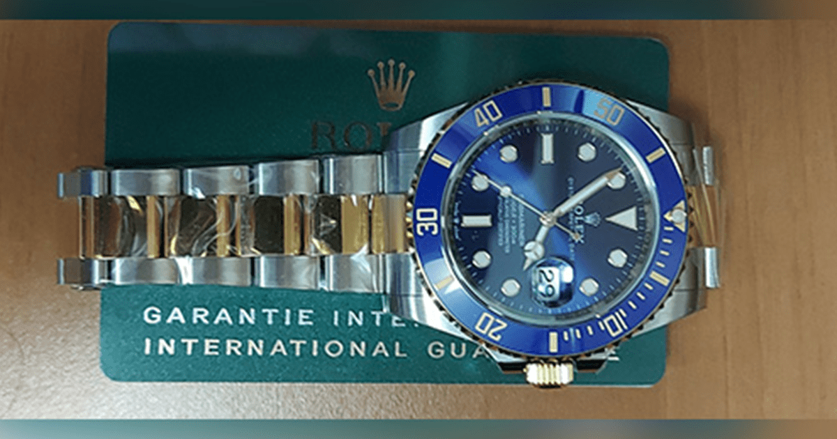 Discovery of the infringement of the Rolex trademark in a joint action ...
